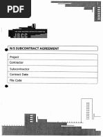 JBCC Minor Works Agreement Contract Data Edition 5.2 | PDF