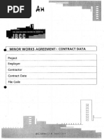 JBCC NS Subcontract Agreement Edition 5.0 (ID 815819) | PDF
