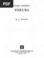 Essential Yoruba Greetings and Phrases | PDF