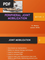 Joint Mobilization - Upper Extremity | PDF | Elbow | Hand