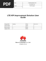 LTE KPI Optimization: Huawei Confidential | PDF | Telecommunications | Data Transmission
