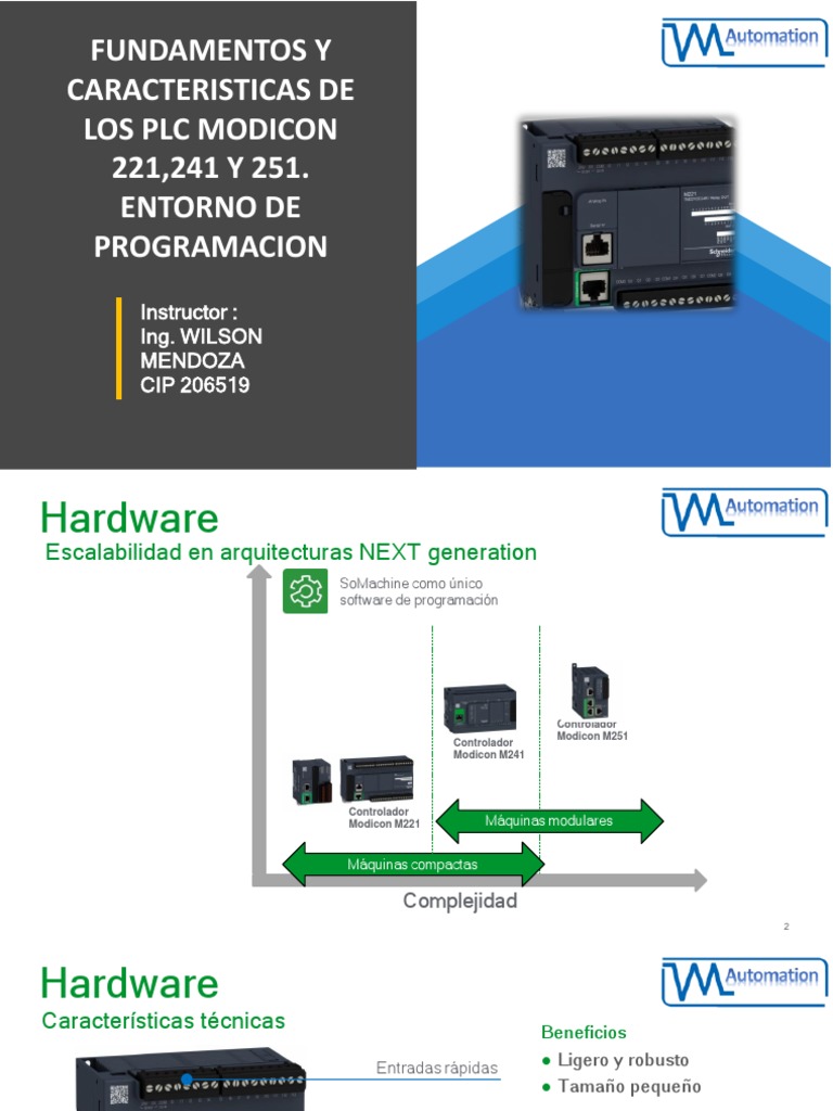 Entorno de Programacion SOMACHINE BASIC | PDF | Controlador lógico programable | Hardware de la ...