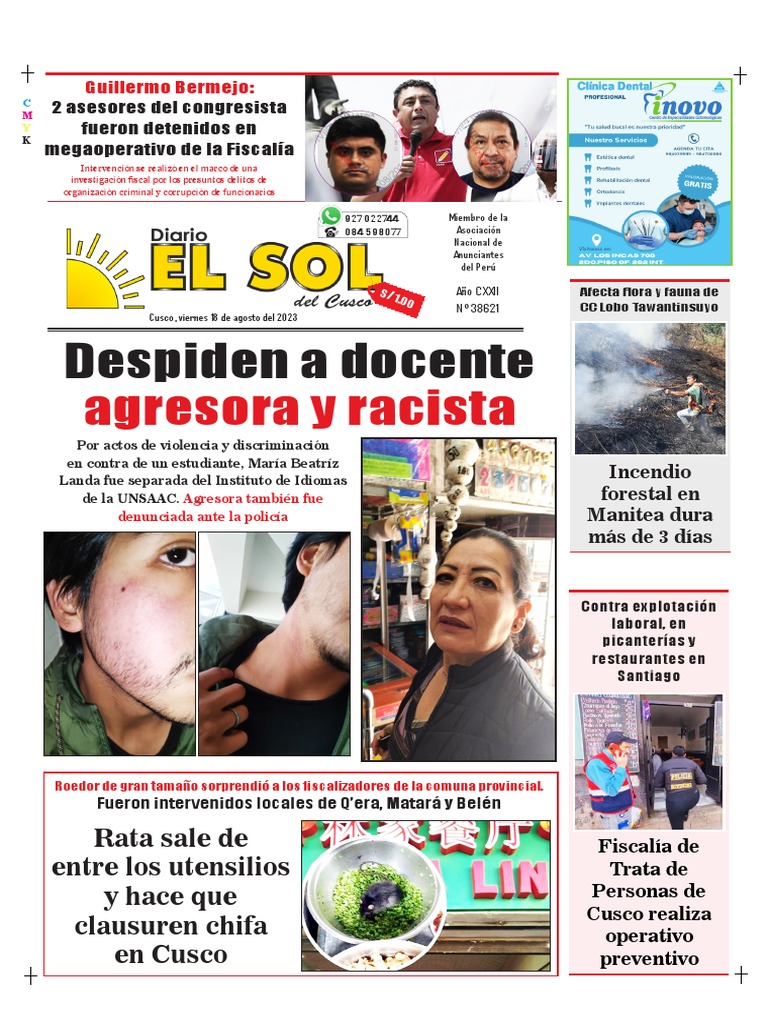 Viernes 18 de Agosto 2023 | PDF