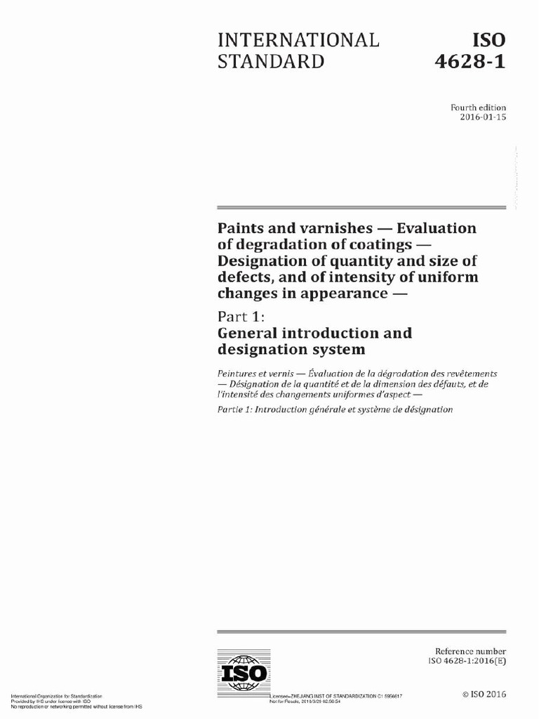 Iso 4628-1 | PDF