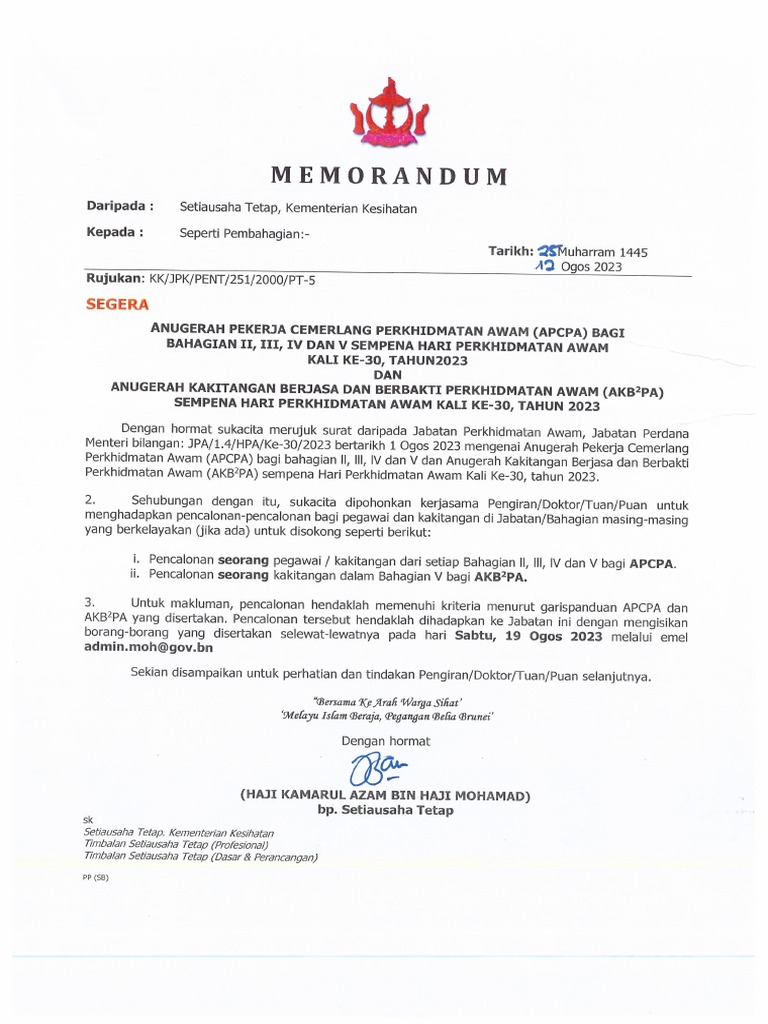 APCPA Ke-30 2023 | PDF