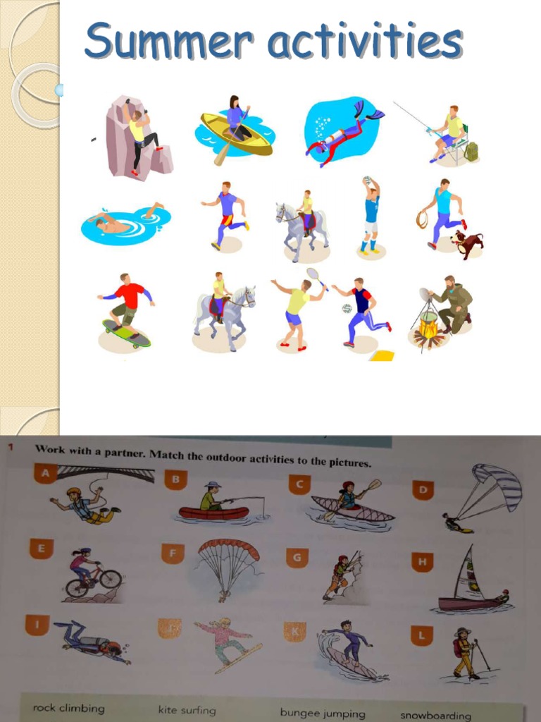 Fun Summer Activities and Games | PDF