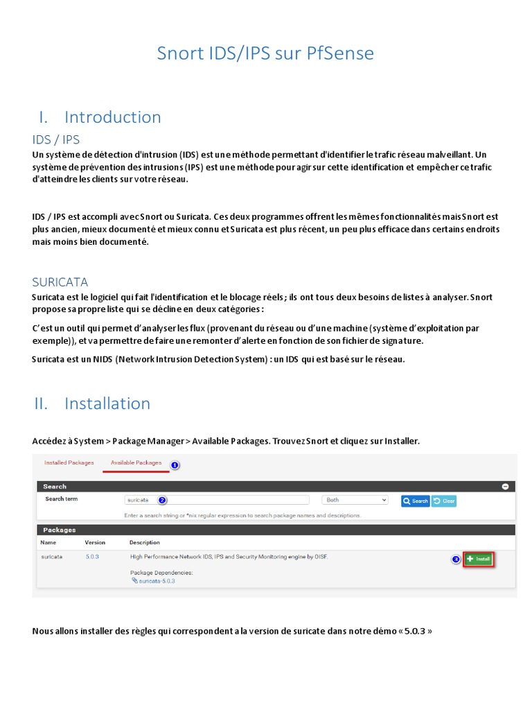 9.PfSense IDS Suricata | PDF