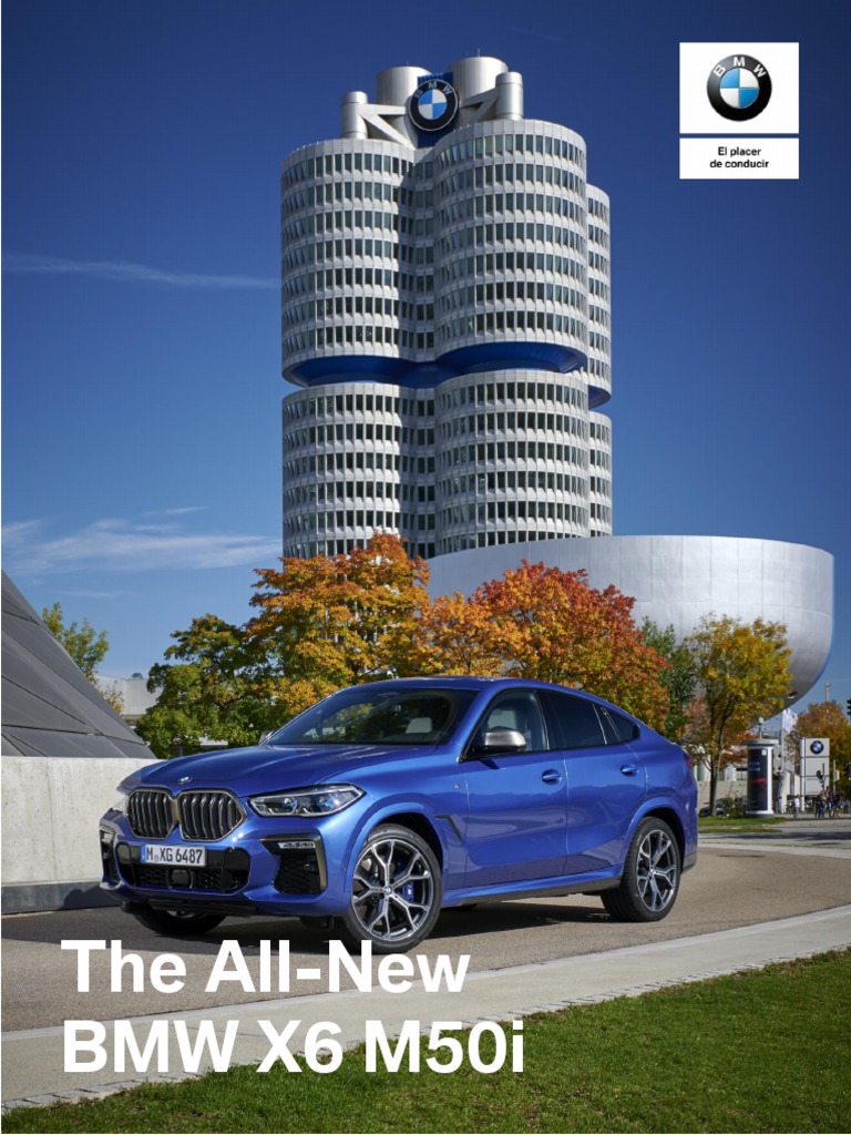 Ficha Tecnica The All New BMW x6 M50i | PDF