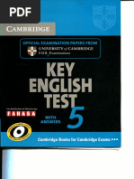 Cambridge A2 KEY Practice Tests | PDF