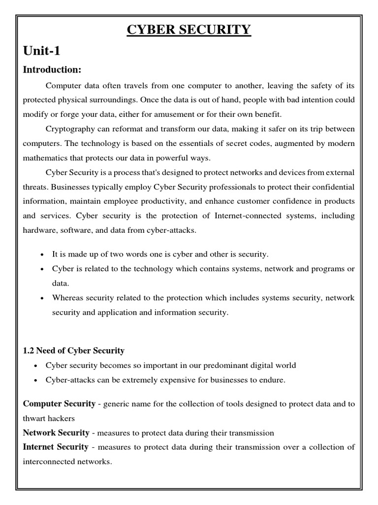 Cyber Security Sec 2 | PDF