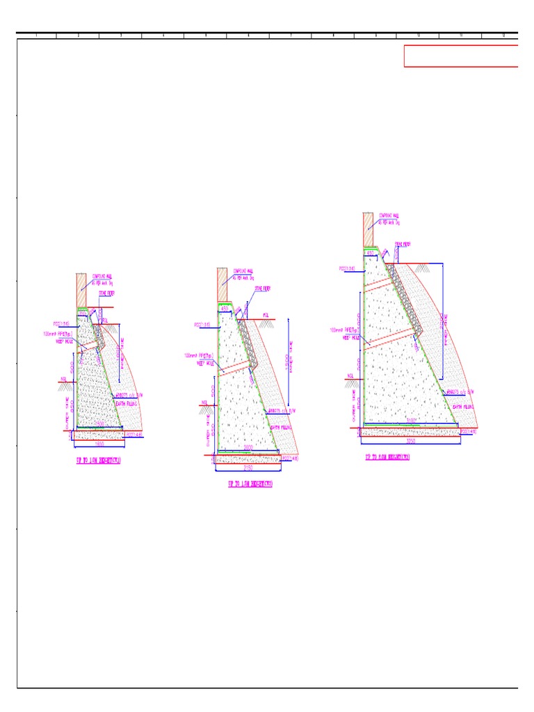 Compound Wall PCC-Model | PDF