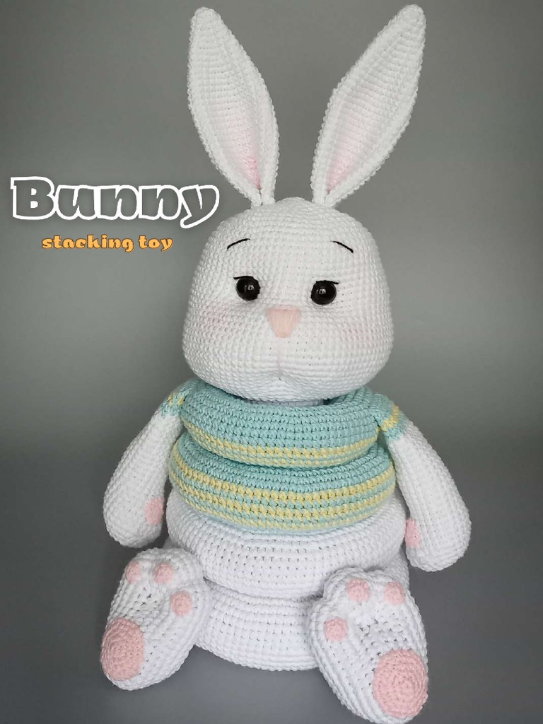 Free Crochet Stacking Toy Pattern | PDF