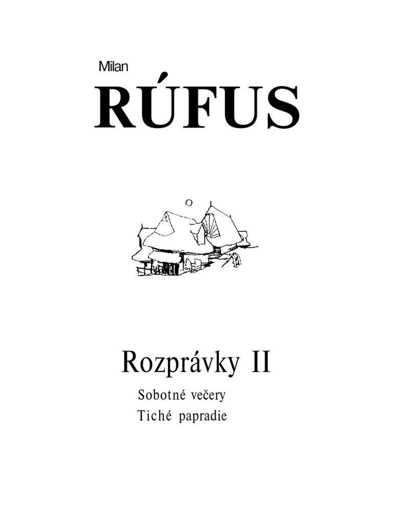 Rúfus M. - Rozprávky II | PDF