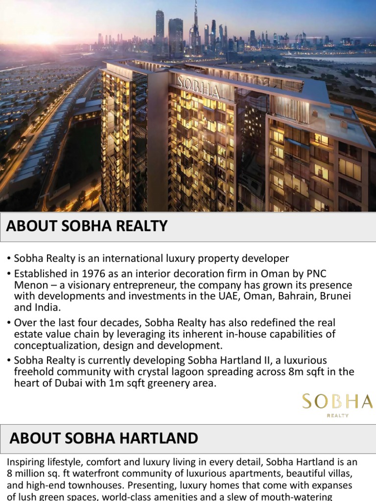 Sobha Hardland 2 | Download Free PDF | Dubai | Buildings And Structures