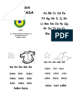 Modul Belajar Membaca ANAK TK Dan PAUD | PDF