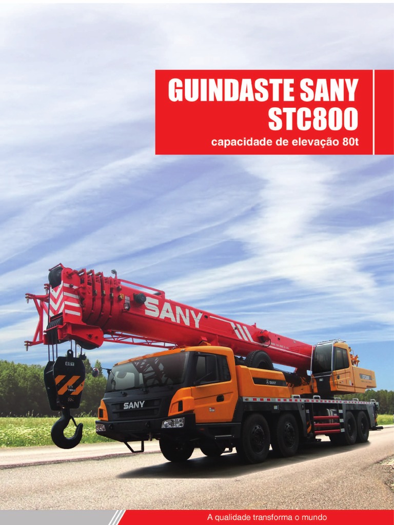 Sany STC 800 | PDF