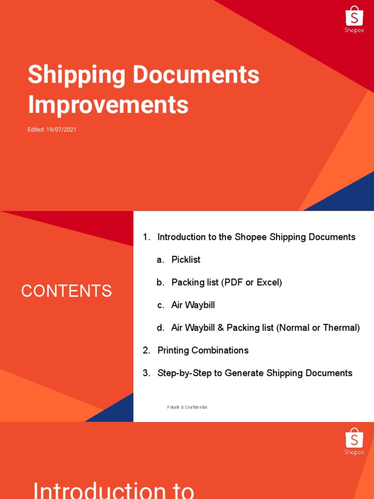 (MY) New Shipping Documents Guide v2.0 | PDF | Printer (Computing ...