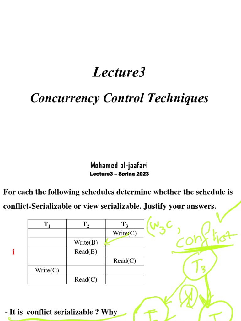 Lecture 3 1 Pdf Concurrency Computer Science Cybernetics