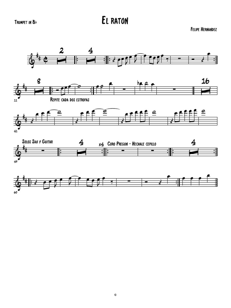 El Raton Trumpet | PDF