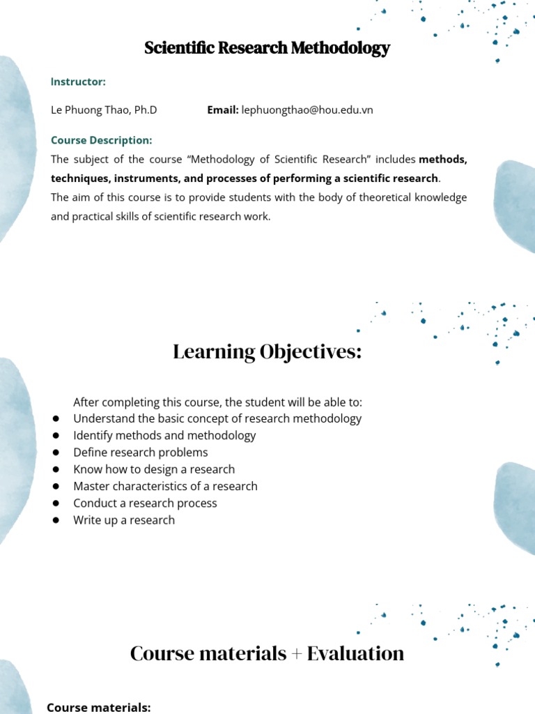 1. Chapter 1_ Research methodology_ An introduction | PDF | Methodology ...