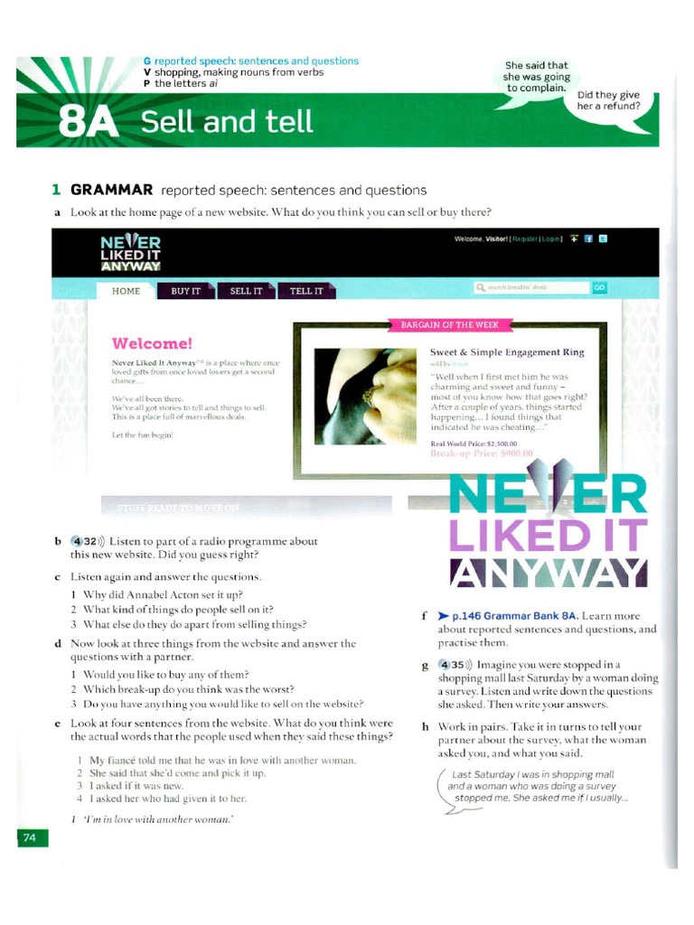 U8 - English - File - 3rd - Student - 39 - S - Book | PDF | Linguistics