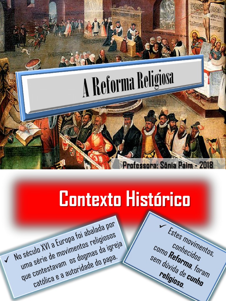 Reforma Religiosa | PDF | Martinho Lutero | Igreja católica