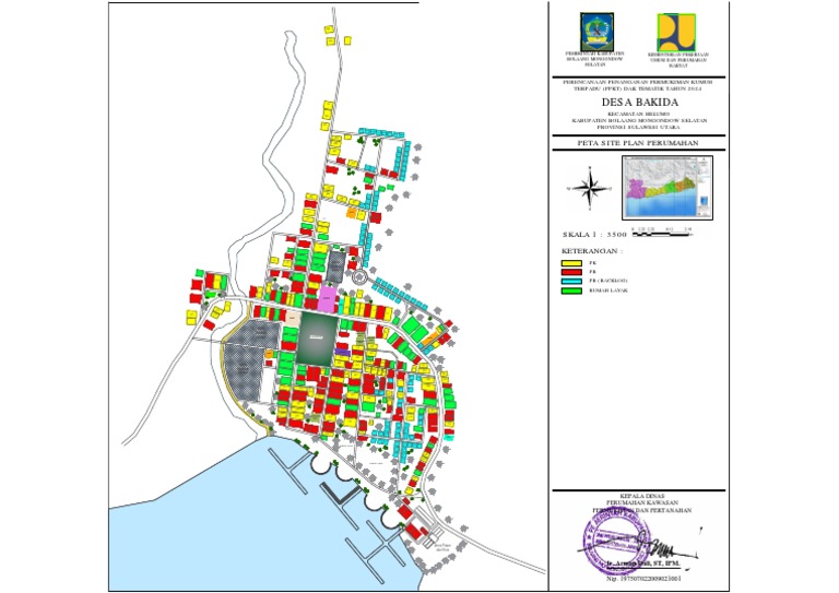 Peta Site Plan Perumahan | PDF