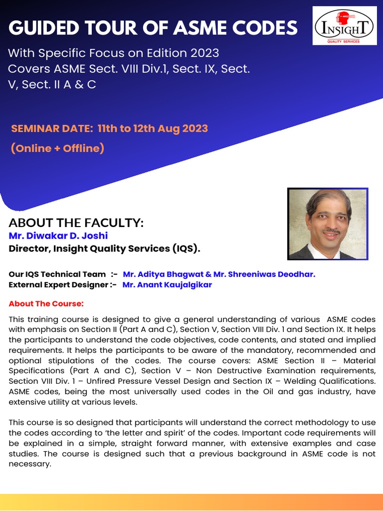 Guided Tour of ASME Codes - 1 | PDF