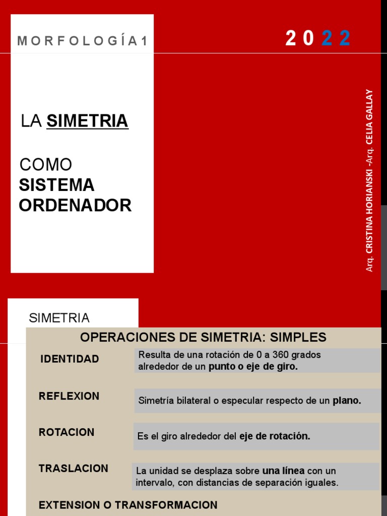 Operaciones de Simetría en Diseño | PDF