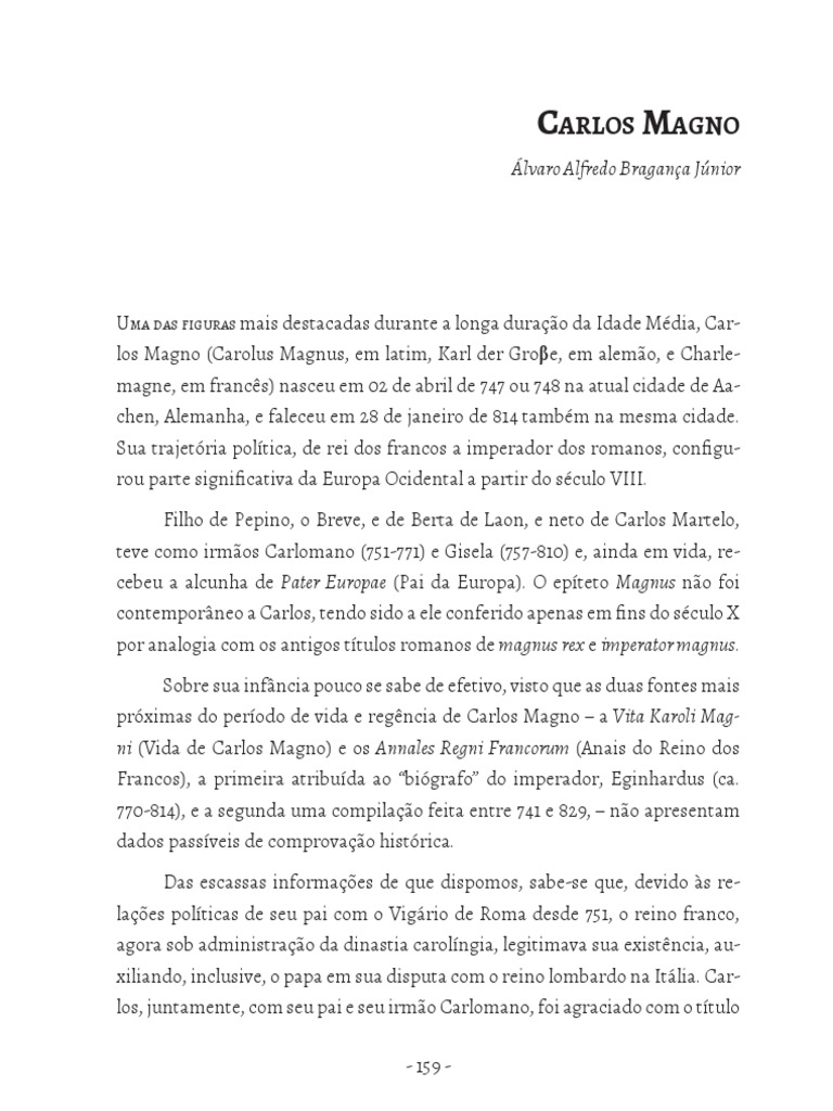 Carlos Magno | PDF | Carlos Magno