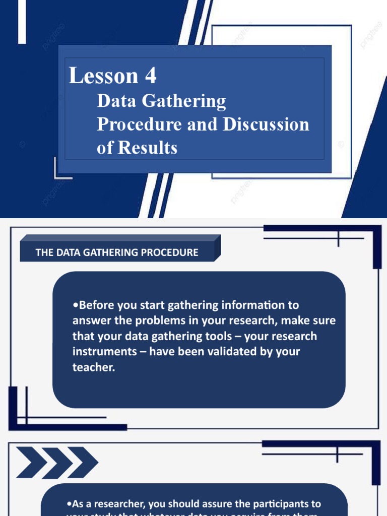 Data Gathering Procedure and Discussion of Results | PDF
