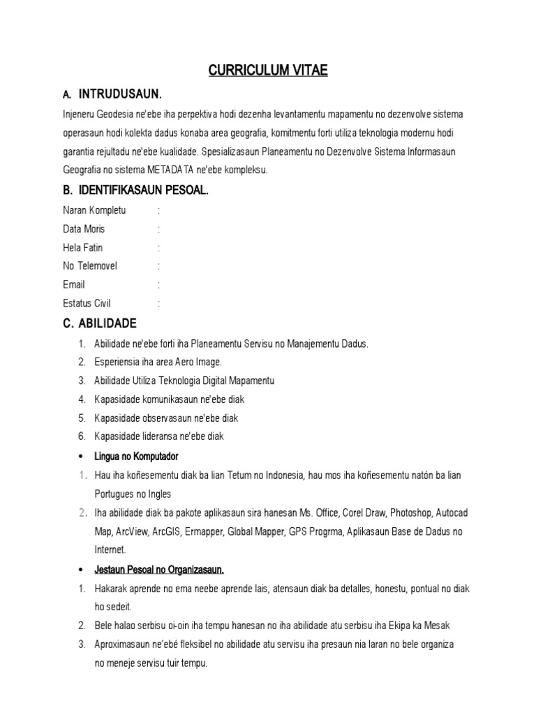 Curriculum Vitae de Jose Ximenes Fernandes | PDF | Arte | Ciencia y ...