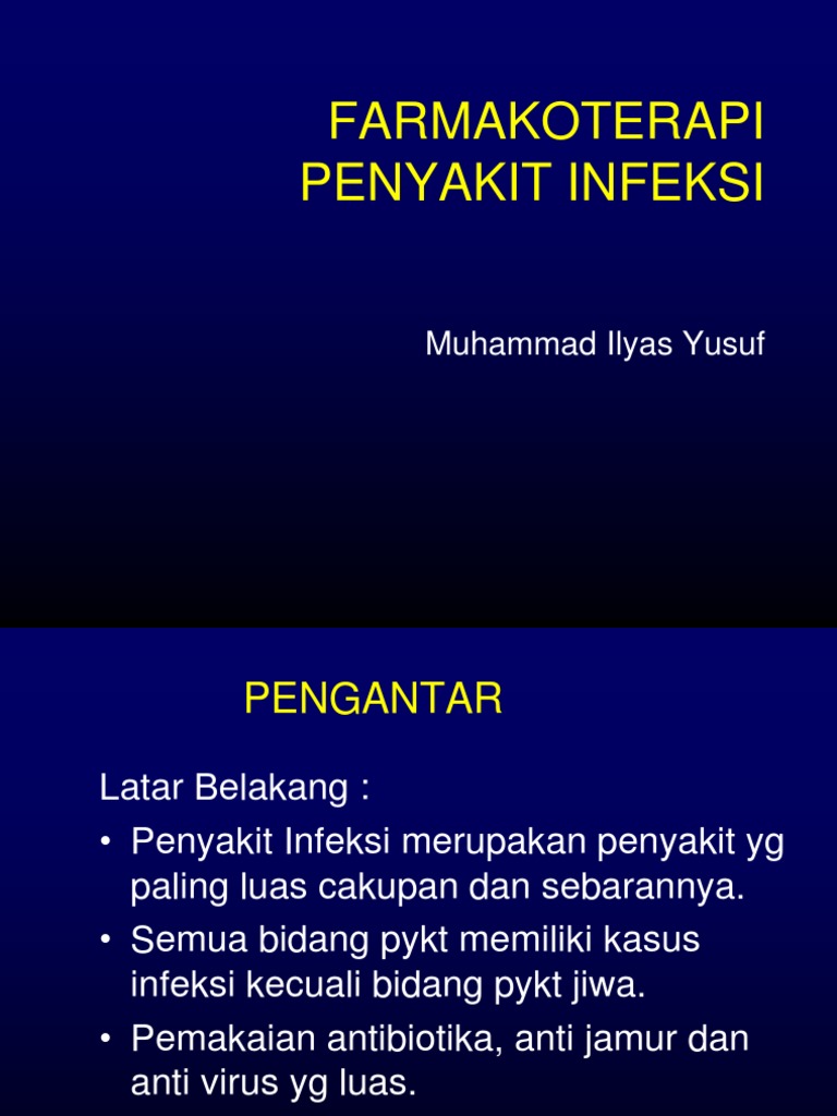FARMAKOTERAPI PENYAKIT INFEKSI | PDF