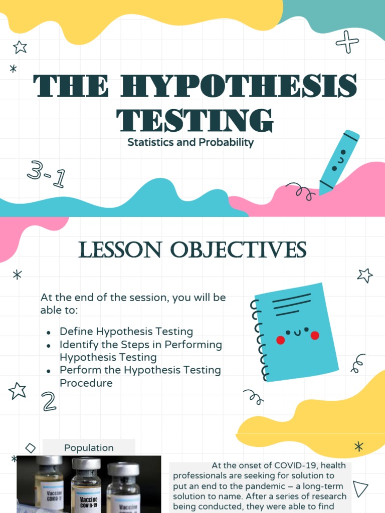 Hypothesis Testing Procedure PT 1 | PDF | Statistical Hypothesis ... Hypothesis Testing Procedure PT 1 | PDF | Statistical Hypothesis ...