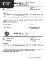 Contoh Kartu SPP Les Privat | PDF