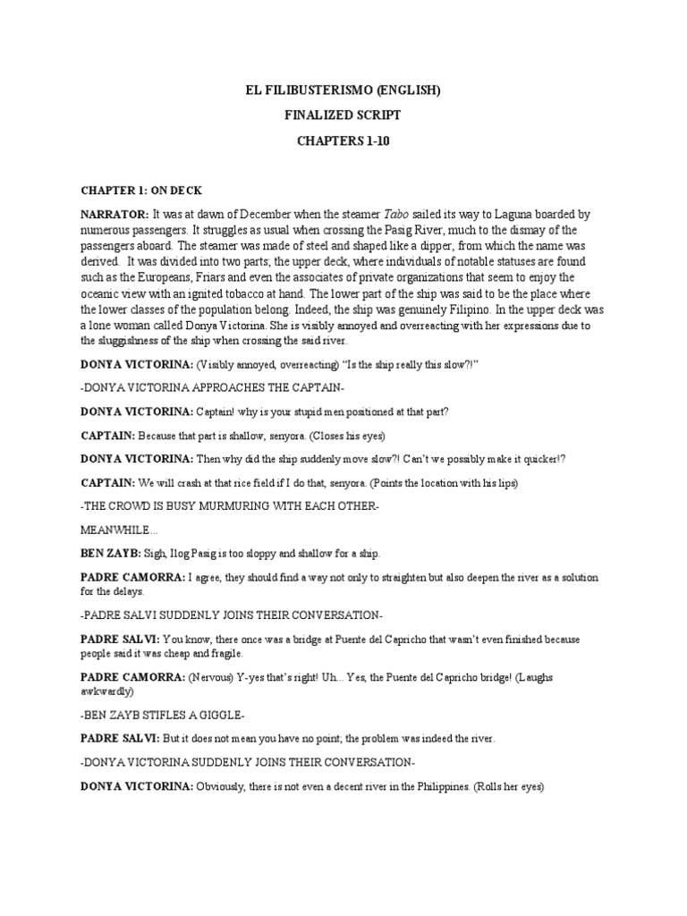 Elfili Final Script | PDF