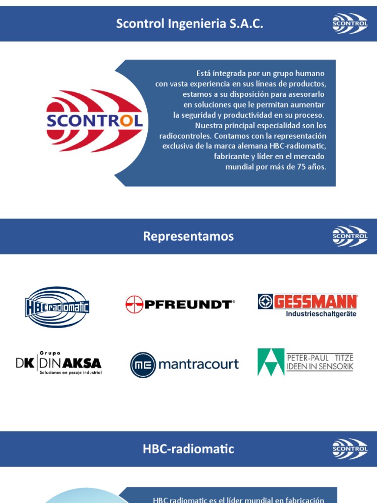 Presentacion - SControl Ingenieria SAC - Goldfields | PDF | Hogar ...