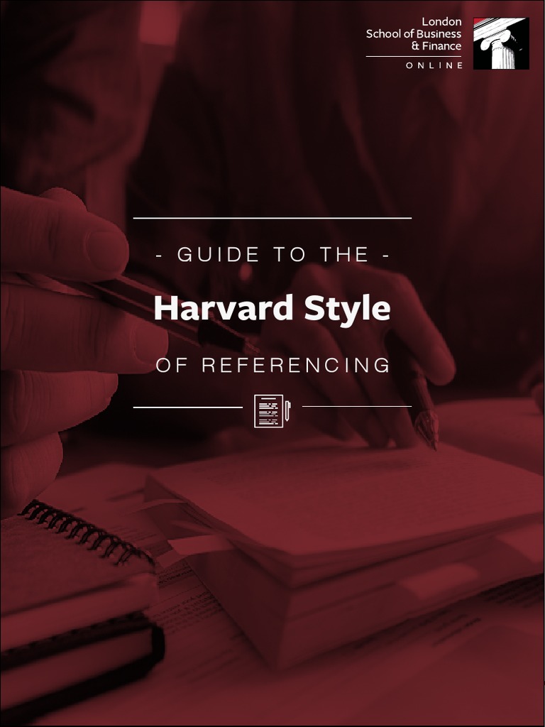 LSBF Harvard Style of Referencing | PDF