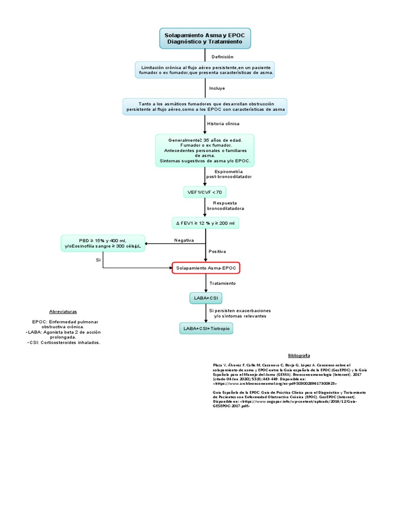 Solapamiento Asma y EPOC | PDF | Asma | Enfermedad pulmonar obstructiva ...