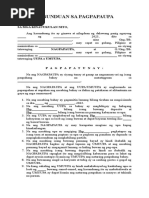 Kasunduan Sa Pagpapaupa NG Lupa | PDF