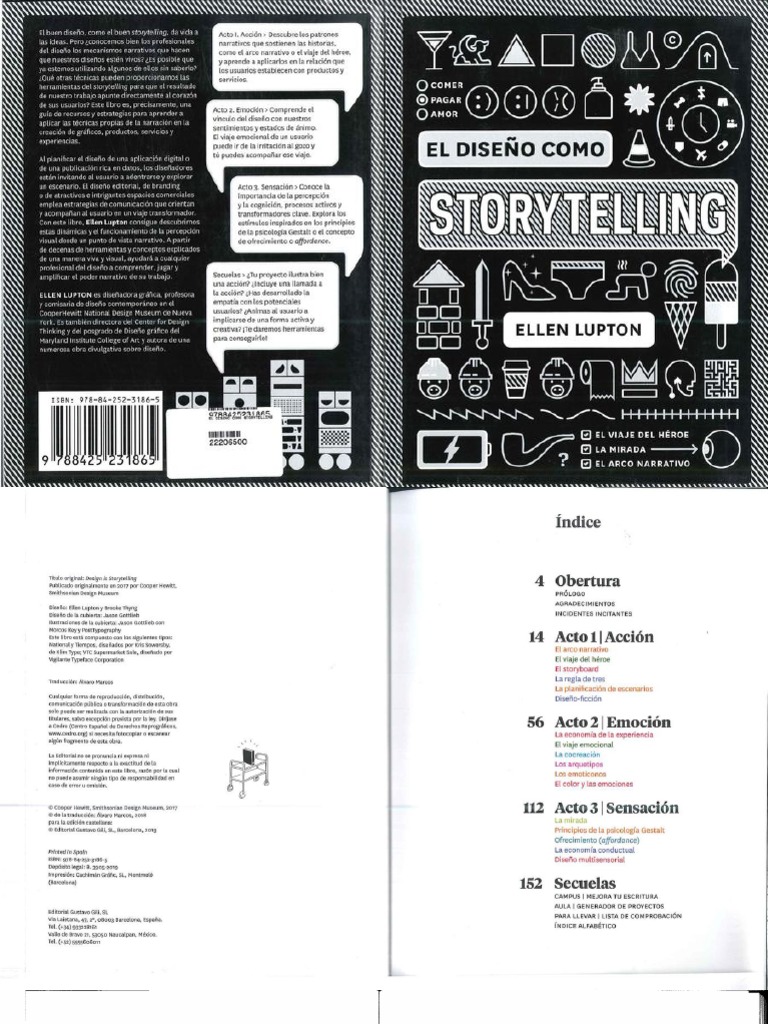 El Diseno Como Storytelling PDF Free | PDF