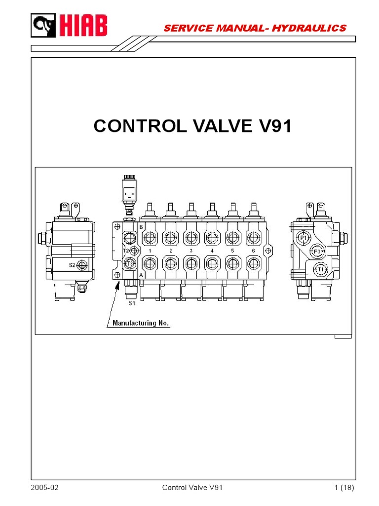 Control Valve V91 | PDF | Valve | Pump