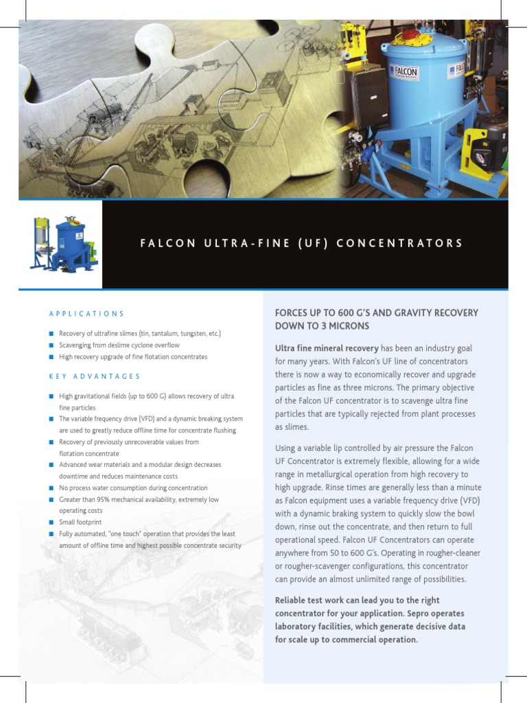 M11 Falcon UF Concentrator 2018 | PDF | Physical Sciences | Chemistry
