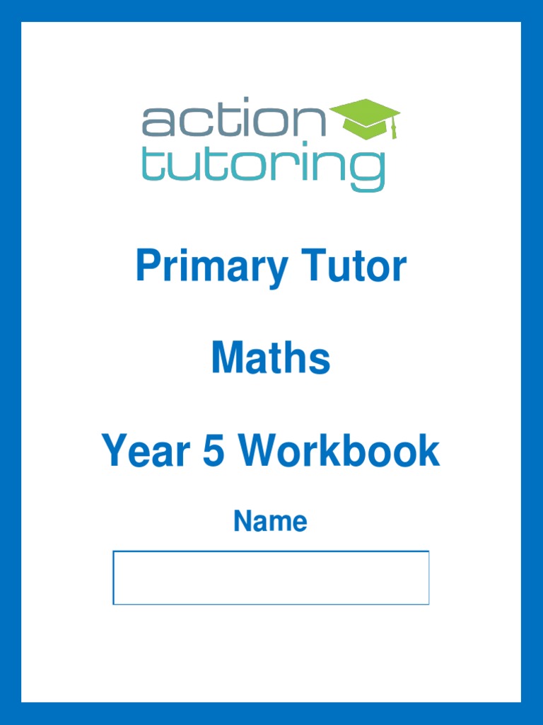 Year 5 Maths Tutor Workbook 20211631706466810 | PDF | Mathematics ...