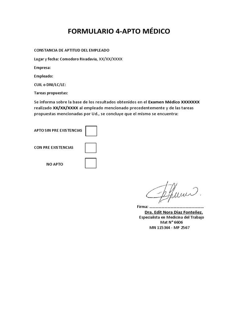 FORMULARIO 4 Actualizacion 2023 | PDF