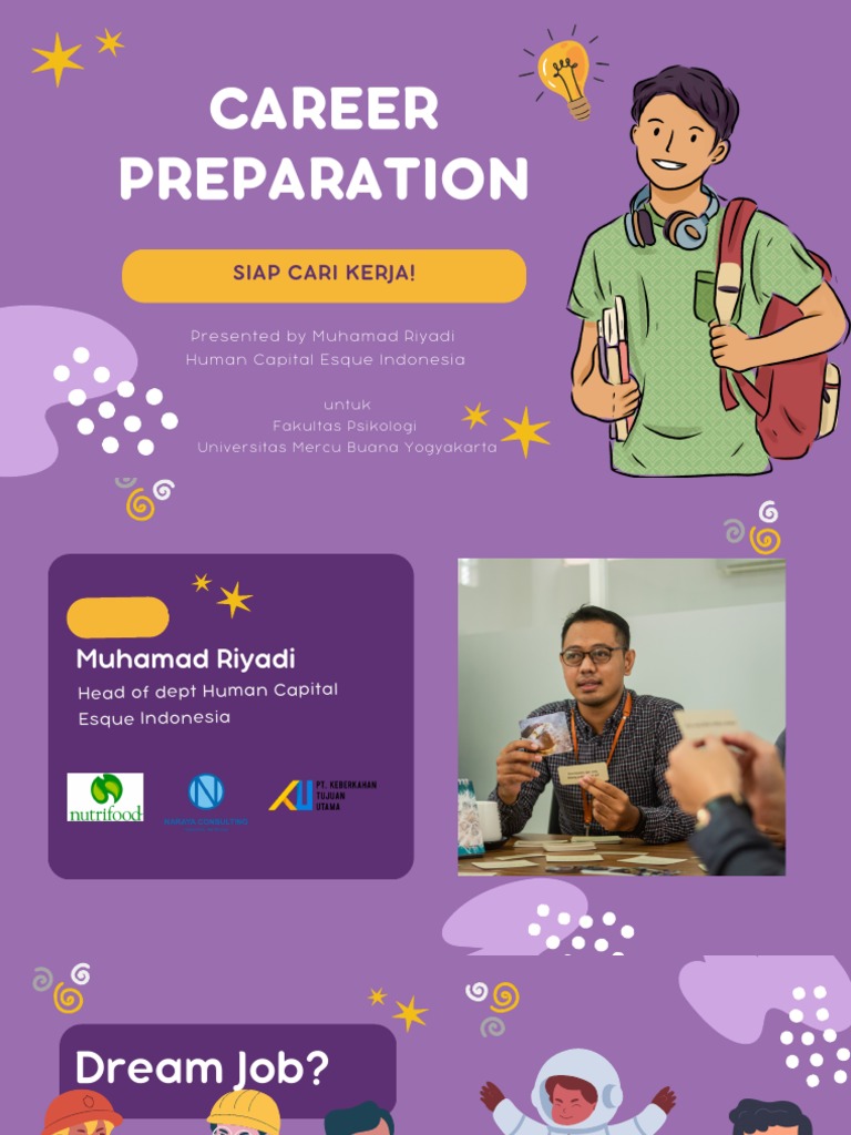 Materi Webinar Karir - Career Preparation | PDF