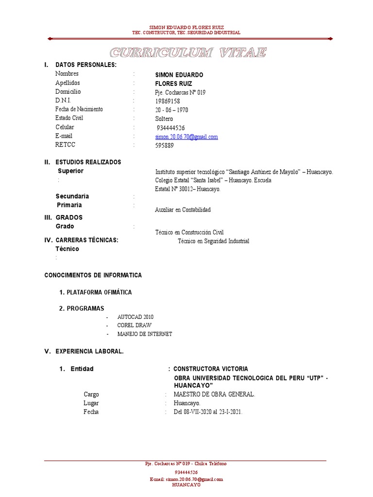 Documento de Eduardo Flores Ruiz | PDF