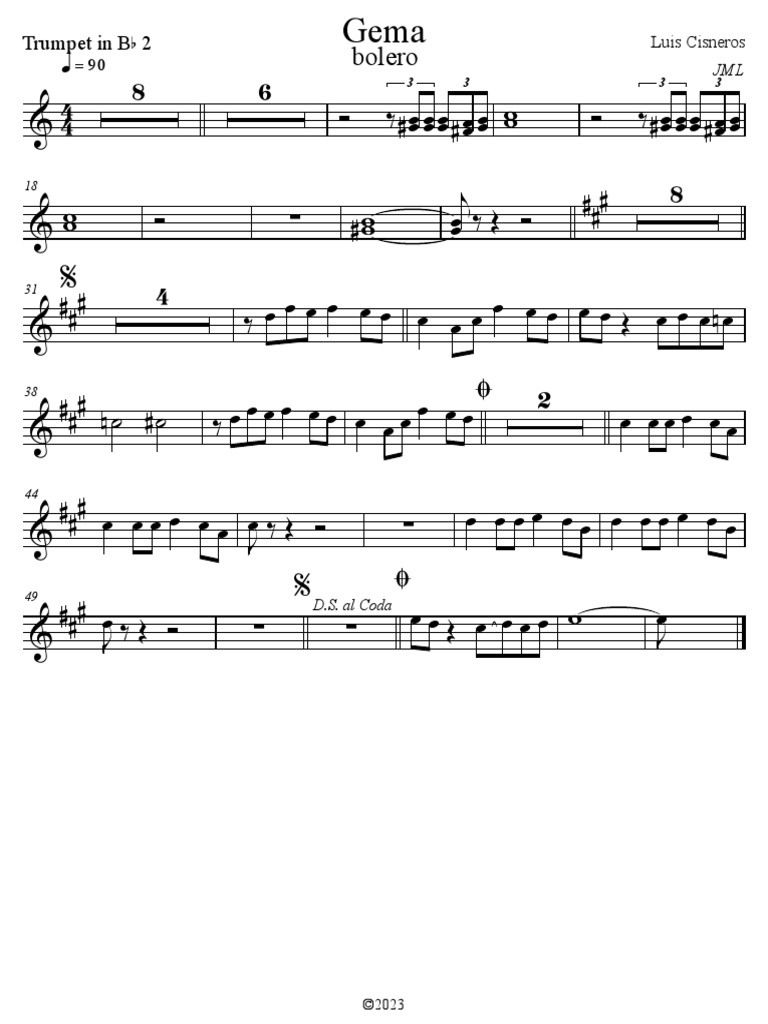 Gema Trumpet in BB 2 | PDF