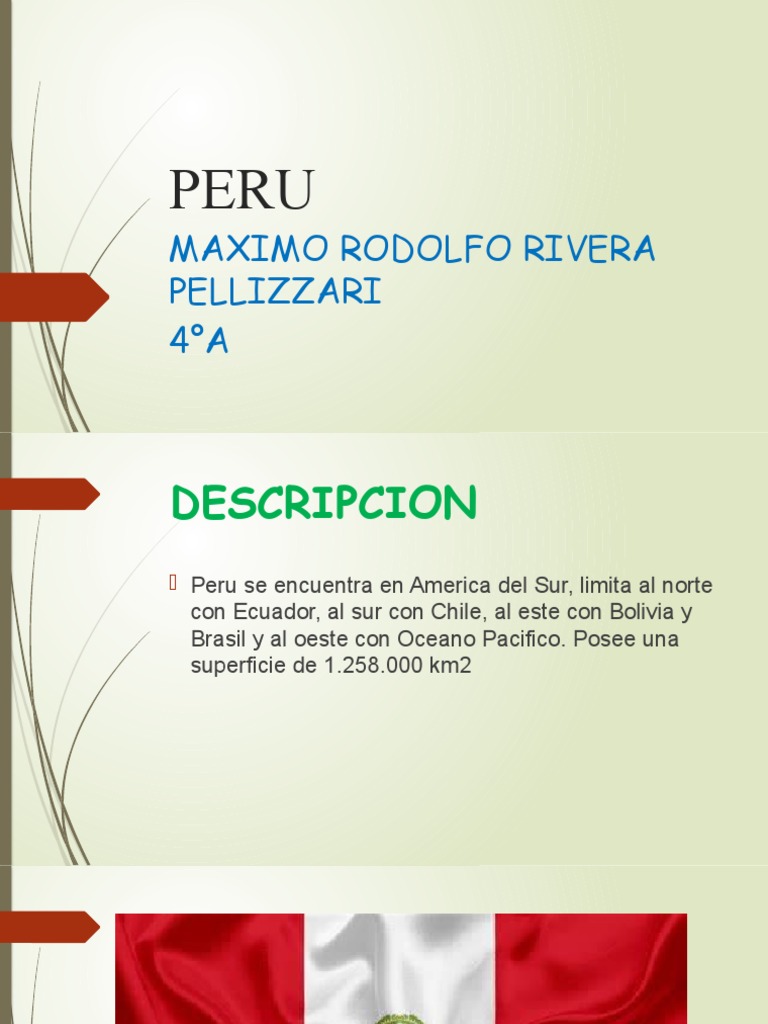 PERU Maximo Rivera 4A | PDF