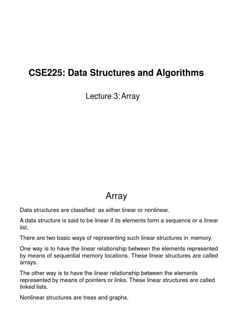 Cse225 Lec3 | PDF | Sequence | Theoretical Computer Science